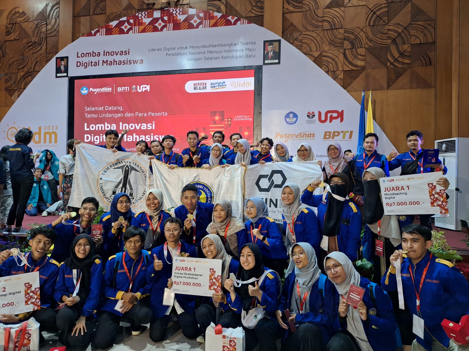 UNY Raih Juara Umum LIDM 2023 | Universitas Negeri Yogyakarta